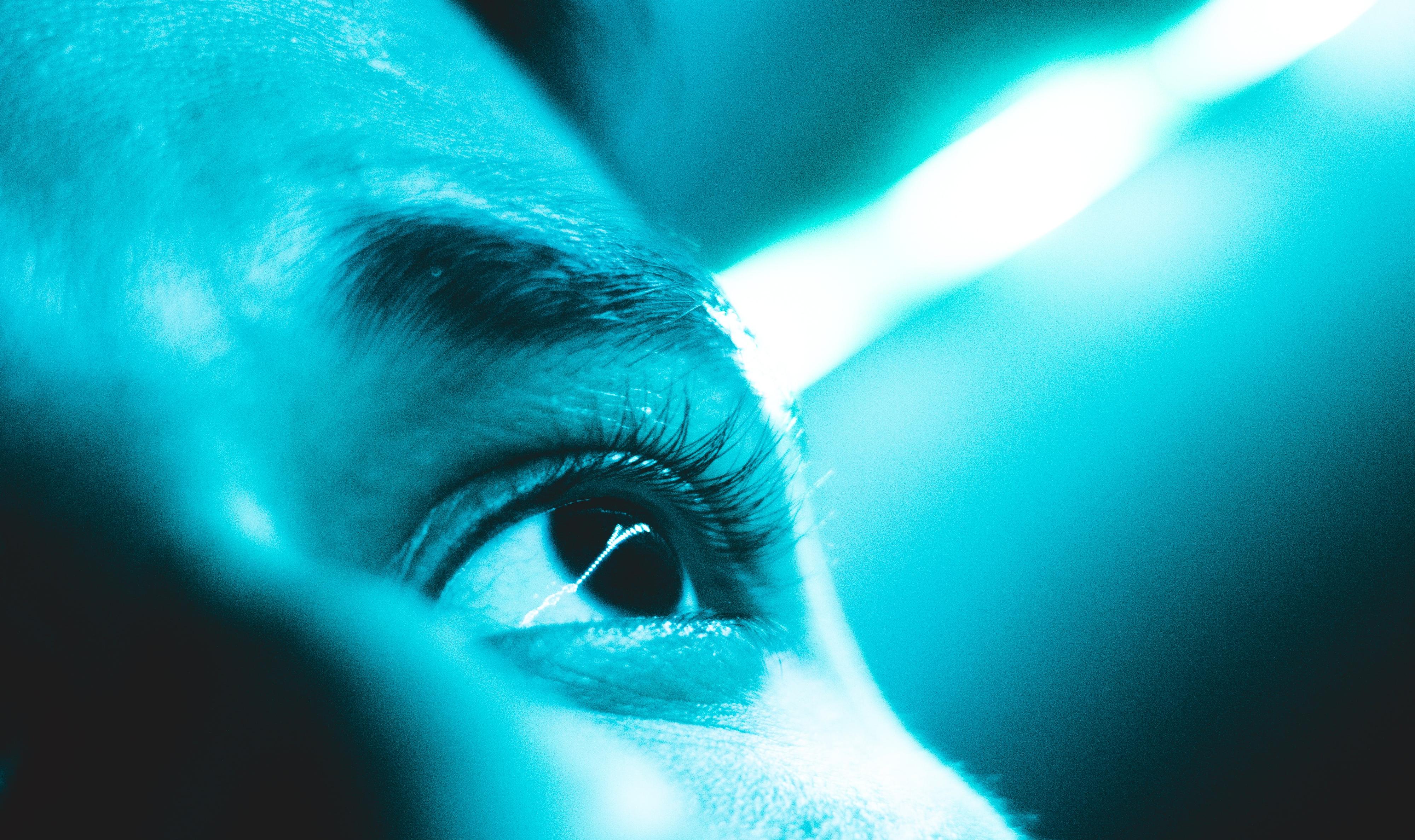 "Eyes Magnified", written by AI | Eclectic Beams